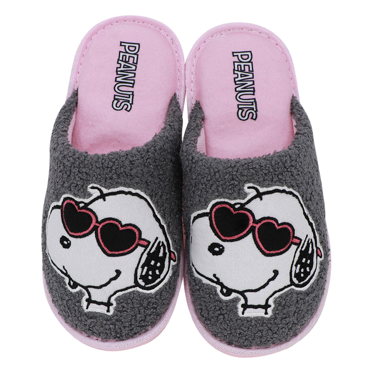 Pantufla Snoopy Peanuts Para Dama Color Gris – Arra